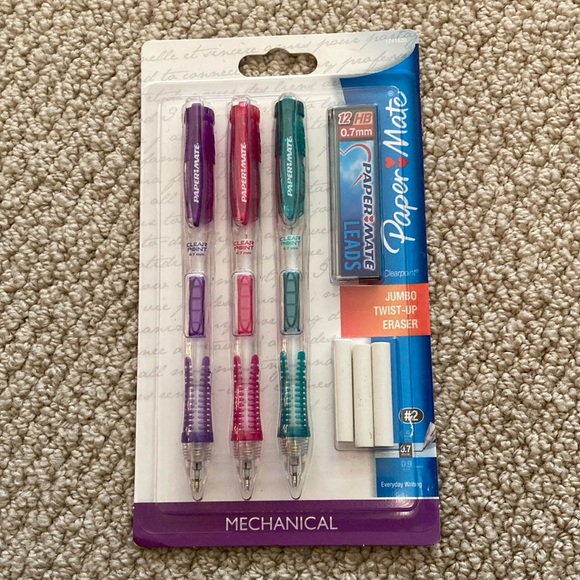 Paper Mate | Office | New Paper Mate Clearpoint Mechanical Pencils 7 Mm ...